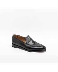 John Lobb Amble Black Museum Calf Loafer For Men Lyst | atelier-yuwa ...