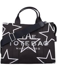 Marc Jacobs The Medium Tote Star Tote Bag in Black | Lyst