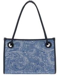 Etro Light Suede Small Kalispera Bucket Bag Cartadazucchero Borse A ...