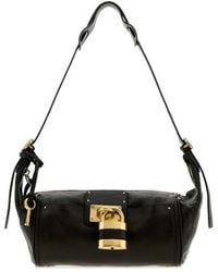 Chloé Antiqued Leather Small Paddington Shoulder Bag Nougat Borse A ...