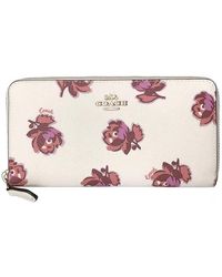 Women's Pink COACH Wallets and cardholders - Lyst