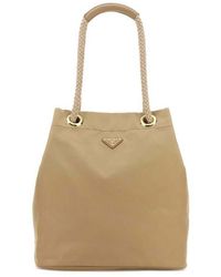 Prada Re-Nylon Large Mariner Bucket Bag Brandy Borse A Secchiello in ...