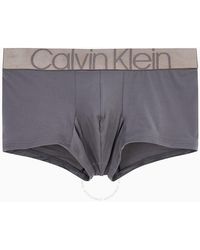 Calvin Klein Icon Micro Low Rise Trunk in Blue for Men | Lyst UK