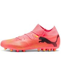 PUMA Future 7 Match Mg Soccer Shoes in White for Men | Lyst UK