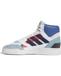 adidas Originals Drop Step Low 'white Navy Blue' for Men | Lyst