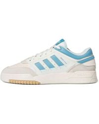 adidas Originals Drop Step Low 'white Navy Blue' for Men | Lyst