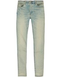Amiri White Stripe Skinny Jeans in Blue for Men | Lyst Amiri White Stripe Skinny Jeans in Blue for Men | Lyst