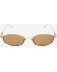 Gucci Stripe Logo Sunglasses in Black | Lyst UK