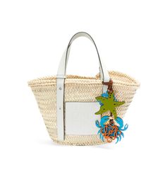 Women's Loewe Beach bag tote and straw bags from $490 | Lyst