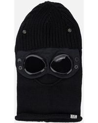 C.P. Company Merino Wool Ski Mask in Natural for Men | Lyst UK