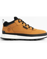 Timberland Field Trekker Boots Wheat in Grey for Men | Lyst UK