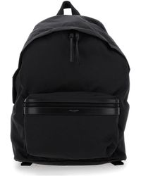 Saint Laurent Ysl City Star Embossed Backpack in Black for Saint Laurent Ysl City Star Embossed Backpack in Black for