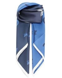 Celine Twill Square in White | Lyst