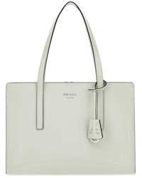 Prada Leather Re-Edition 1995 Shoulder Bag in Black | Lyst