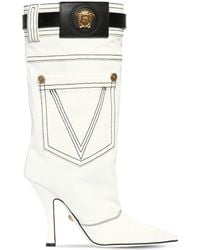 Women's Versace Boots - Lyst