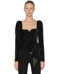 Women's Self-Portrait Tops - Lyst