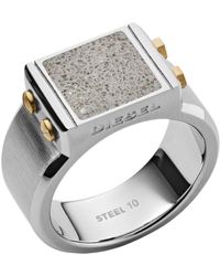 DIESEL Rings for Men - Up to 25% off at Lyst.com