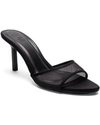 Prologue Shoes Monroe Stiletto Mesh Sandal in Brown | Lyst