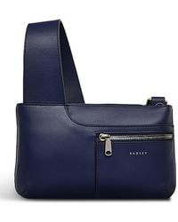 Radley Pockets Mini Zip Top Crossbody Bag in Natural | Lyst