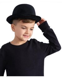 Dress Up America Kids Tuxedo Top Hat in Black | Lyst