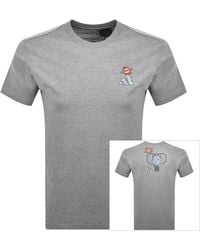 adidas Earth Ball T-Shirt in White for Men | Lyst UK