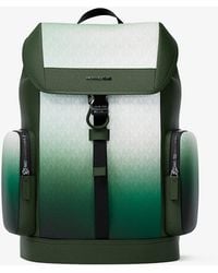 Michael Kors Outlet Mk Cooper Small Ombré Signature Logo Reporter Bag ...