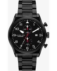 Michael Kors Mk Oversized Panorama-Tone Watch in Metallic for Men | Lyst UK