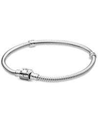 PANDORA Armband in Weiß | Lyst DE
