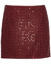 ROTATE BIRGER CHRISTENSEN Short Skirts in Blue | Lyst UK