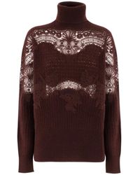 Ermanno Scervino Cashmere Knitwear in Natural | Lyst UK