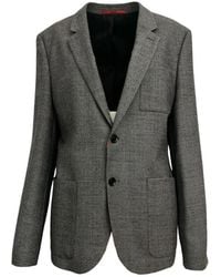 HUGO Blazers in Grey for Men | Lyst UK