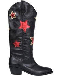 Coccinelle Cowboy & Biker Boots in Brown | Lyst UK