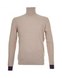 Ermenegildo Zegna Turtleneck Sweater in het Zwart voor heren - Lyst