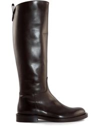 Guglielmo Rotta High Boots in Brown | Lyst UK