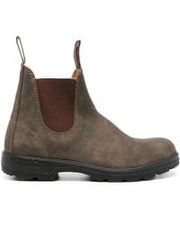 Blundstone Logo chelsea boots in Braun für Herren | Lyst DE