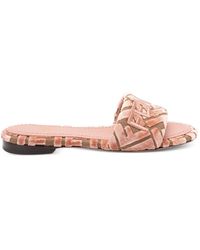 Fendi Sliders in Brown | Lyst UK