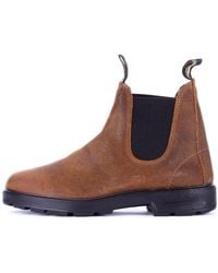 Blundstone Logo chelsea boots in Braun für Herren | Lyst DE