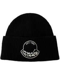 Beanies Moncler de hombre de color Azul | Lyst
