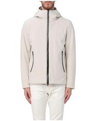 Woolrich Light Jackets in Green for Men | Lyst UK