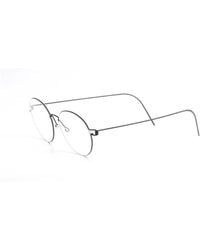 Lindberg Glasses in Metallic | Lyst