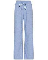 GUSTAV Wide Broeken in het Blauw | Lyst NL