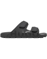 Sliders da Uomo di HUGO in Nero | Lyst