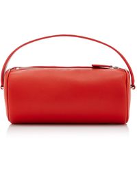 The Row Round 90's Dark Brown Leather Bag | Lyst UK