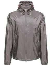 Moncler Grandans Hooded Windbreaker in Black for Men | Lyst UK