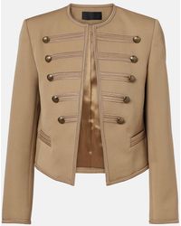 Nili Lotan Francoise Oversized Jacket in Natural | Lyst
