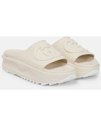 Gucci Interlocking G Platform Slides | Lyst