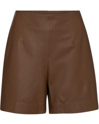 Dark Brown Shorts for Women | Lyst