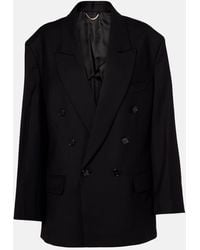 Victoria Beckham Blazers in Brown | Lyst UK