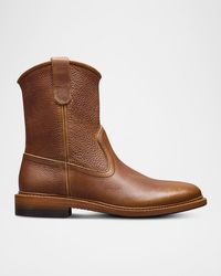 Allen Edmonds Dallas Leather Roper Boots in Brown for Men | Lyst