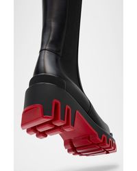 Christian Louboutin Panaroot Dune Boots in Black | Lyst Christian Louboutin Panaroot Dune Boots in Black | Lyst